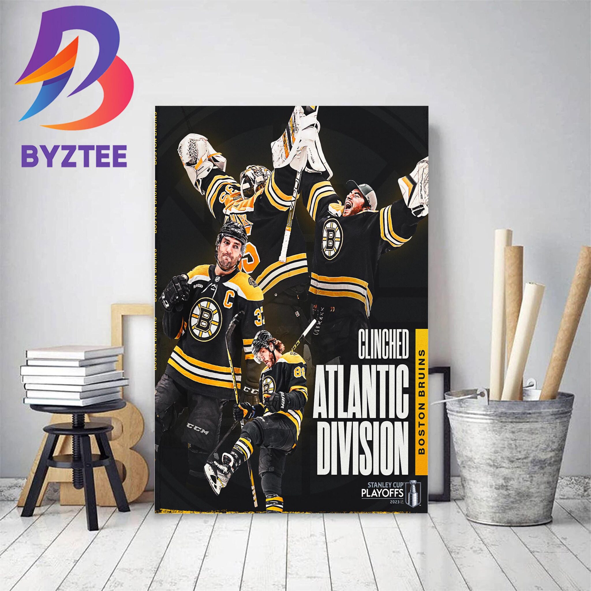 Boston Bruins Clinched Atlantic Division Stanley Cup Playoffs 2023 ...
