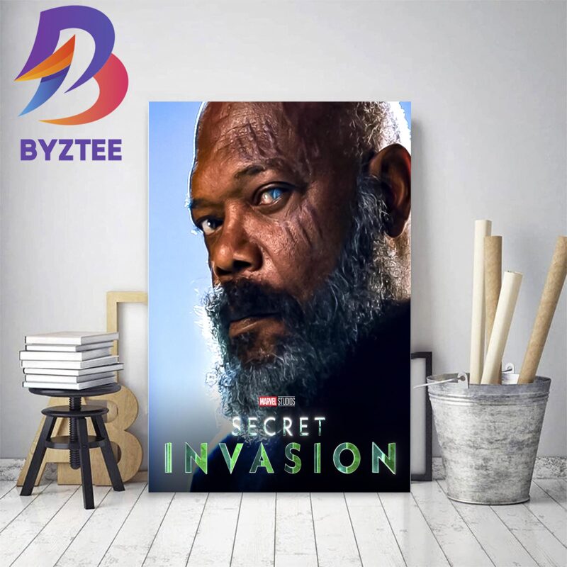 Marvel Studios Secret Invasion Official Poster Decor Poster Canvas - Byztee