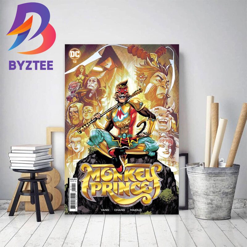 Monkey Prince Official Poster Decor Poster Canvas - Byztee