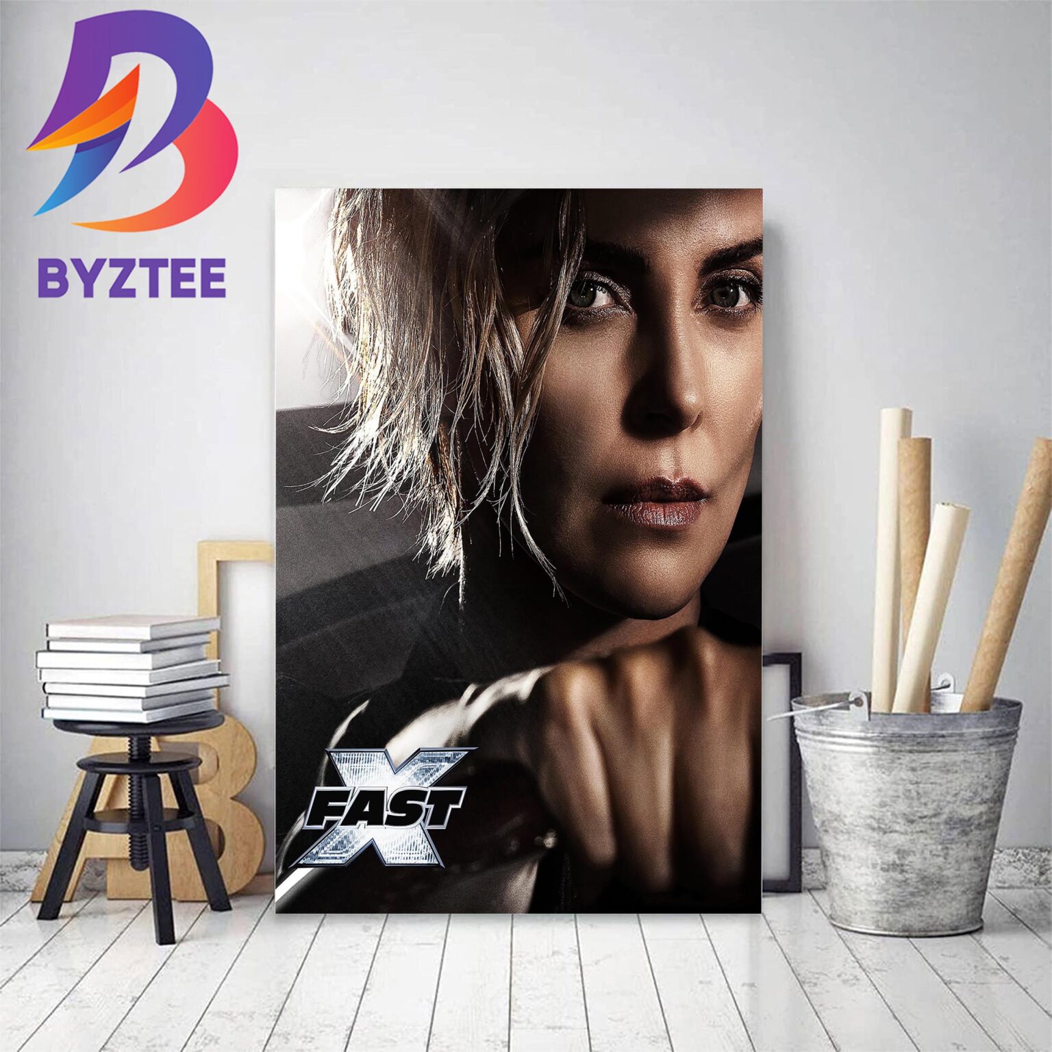 Charlize Theron As Cipher In Fast X 2023 Decor Poster Canvas - Byztee
