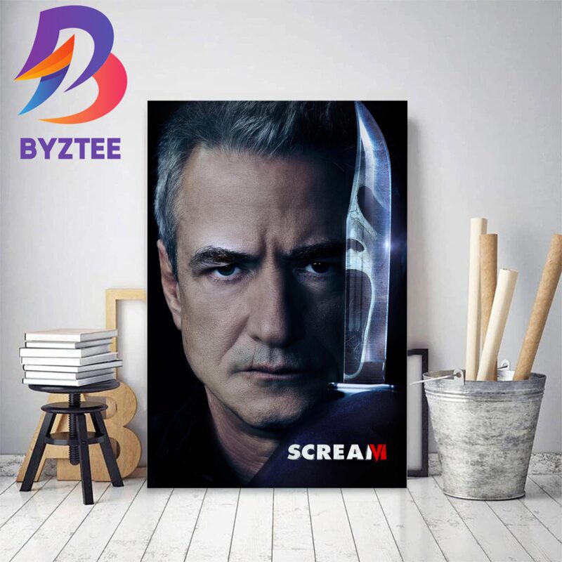 Dermot Mulroney As Detective Bailey In The Scream VI Movie Decor Poster ...