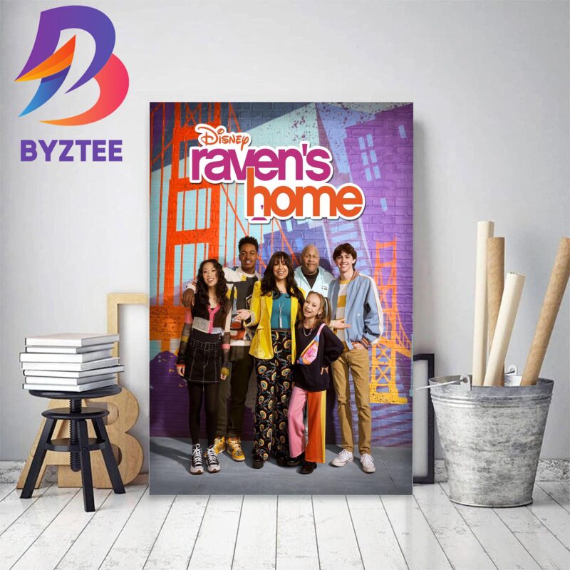 Disney Ravens Home Official Poster Decor Poster Canvas - Byztee