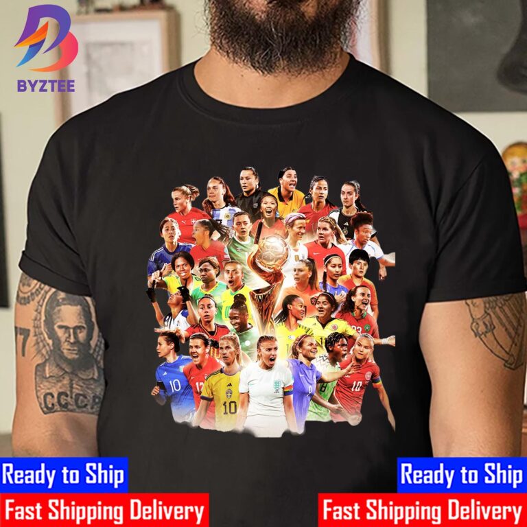 FIFA Womens World Cup 2023 Official Poster Unisex T-Shirt - Byztee