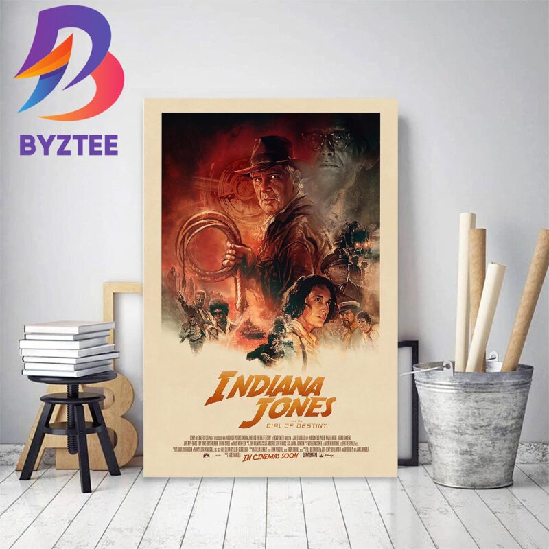 Indiana Jones And The Dial Of Destiny Decor Poster Canvas - Byztee