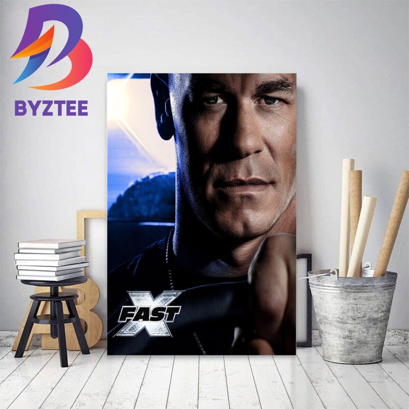 John Cena As Jakob Toretto In Fast X 2023 Decor Poster Canvas - Byztee John Cena As Jakob Toretto In Fast X 2023 Decor Poster Canvas - Byztee