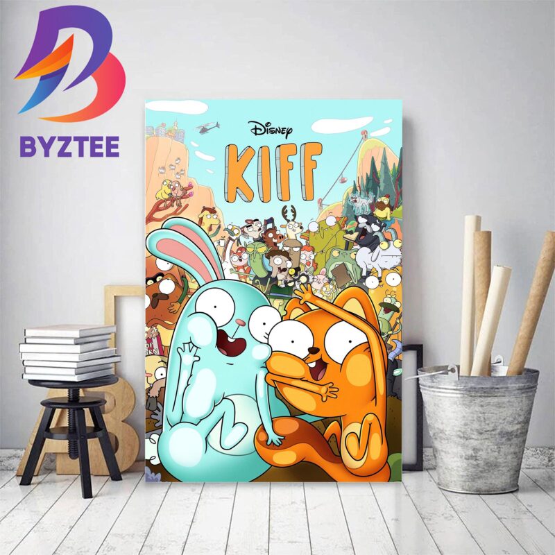 Kiff Official Poster Disney Decor Poster Canvas - Byztee