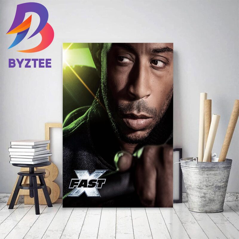 Ludacris As Tej Parker In Fast X 2023 Decor Poster Canvas - Byztee
