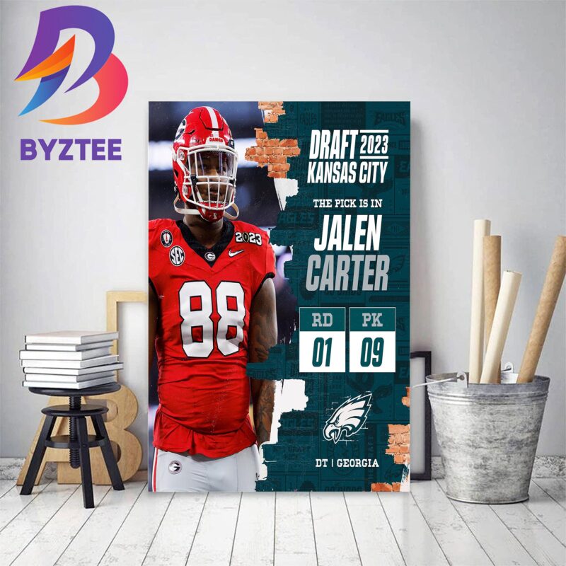 Philadelphia Eagles Select Georgia DT Jalen Carter In The 2023 NFL ...