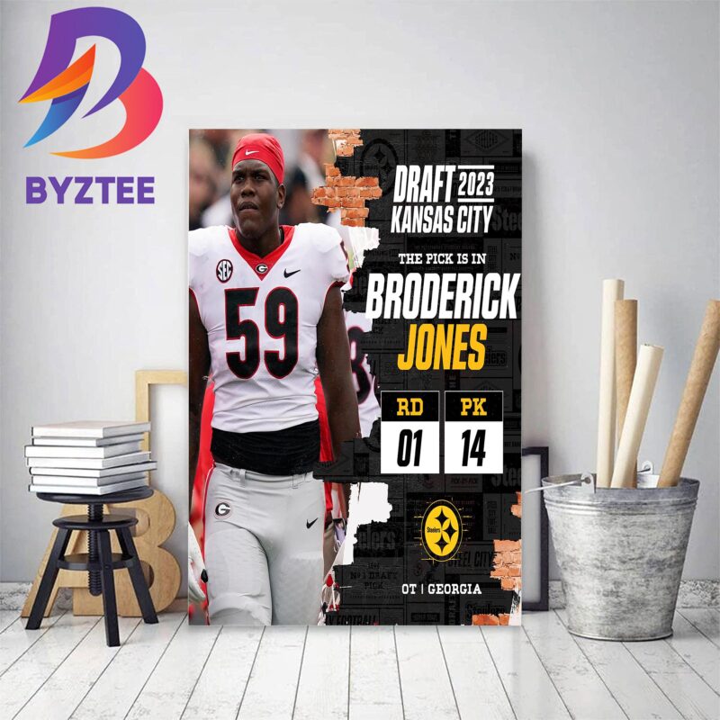 Pittsburgh Steelers Select Georgia OT Broderick Jones In The 2023 NFL ...