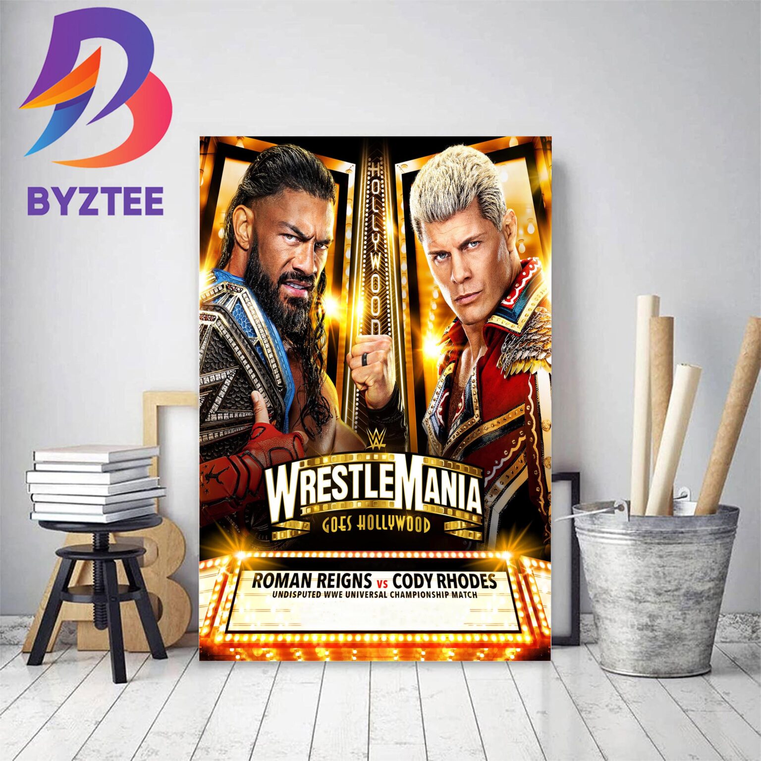 Roman Reigns Vs Cody Rhodes For The Undisputed Title At WWE ...