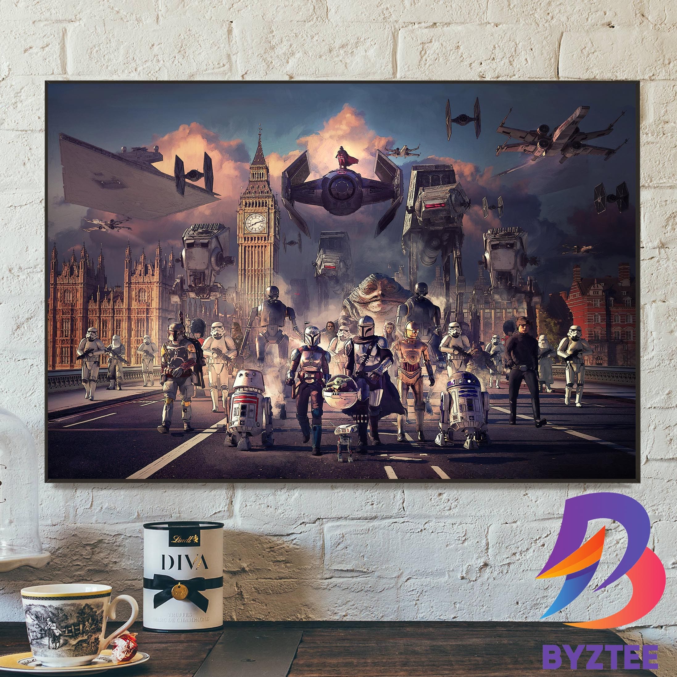 Star Wars Celebration Europe 2023 Decor Poster Canvas Byztee Star Wars Celebration Europe 2023 Decor Poster Canvas Byztee