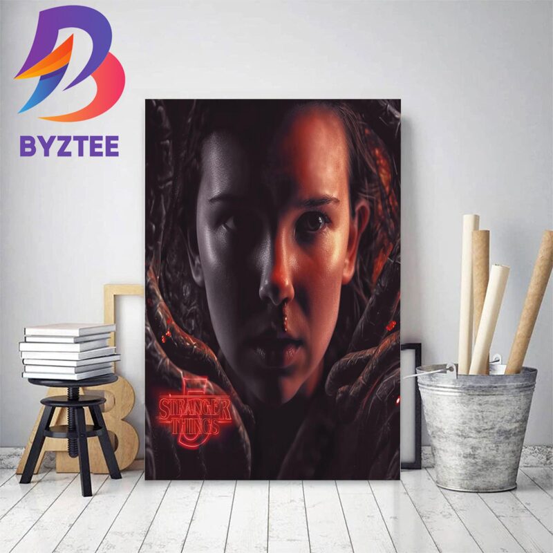 Stranger Things 5 Origin Final Season Home Decor Poster Canvas Byztee