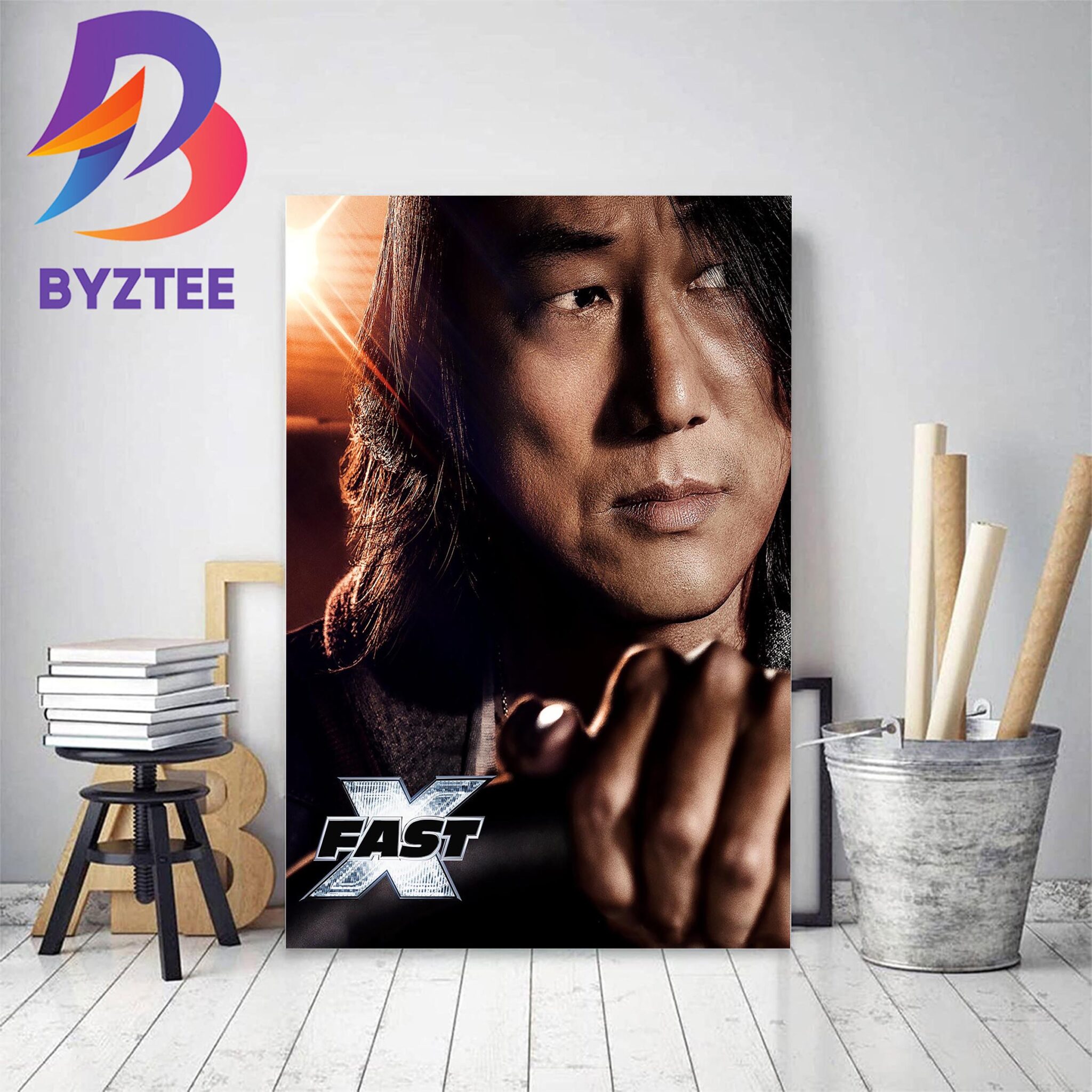 Sung Kang As Han Lue In Fast X 2023 Decor Poster Canvas - Byztee