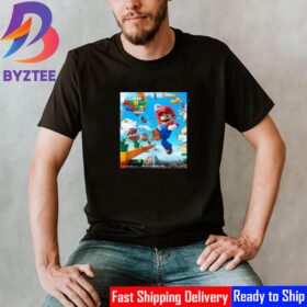 The Super Mario Bros Movie Official Poster Decor Poster Canvas Byztee