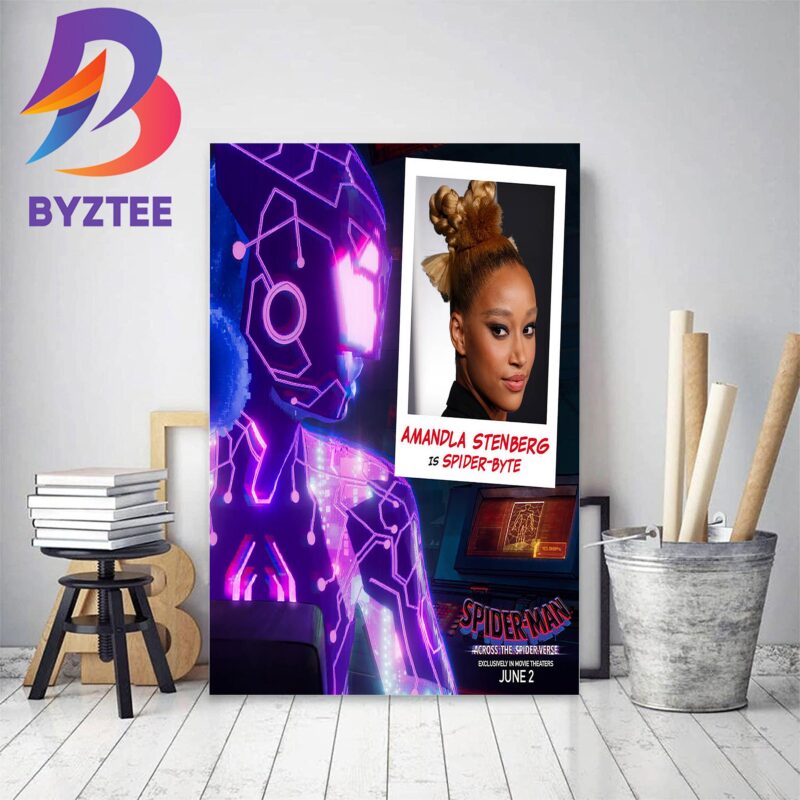Amandla Stenberg Is Spider Byte In Spider Man Across The Spider Verse ...