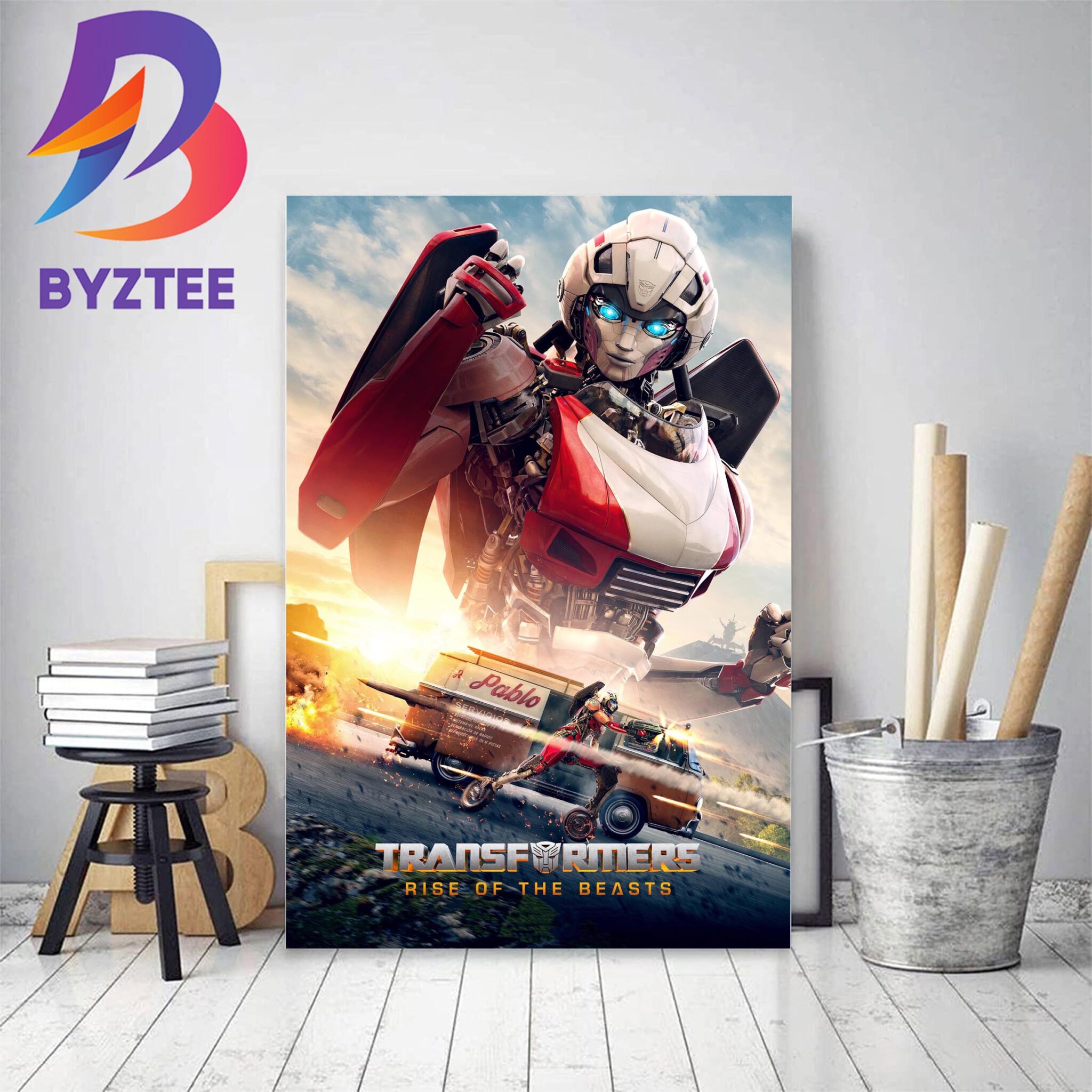 Transformers Rise Of The Beasts New Poster Of 4DX Home Decor Poster ...