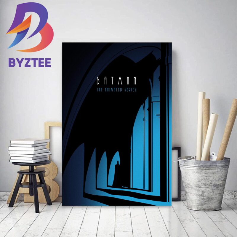 Batman The Animated Series Artwork By Fan Home Decor Poster Canvas - Byztee