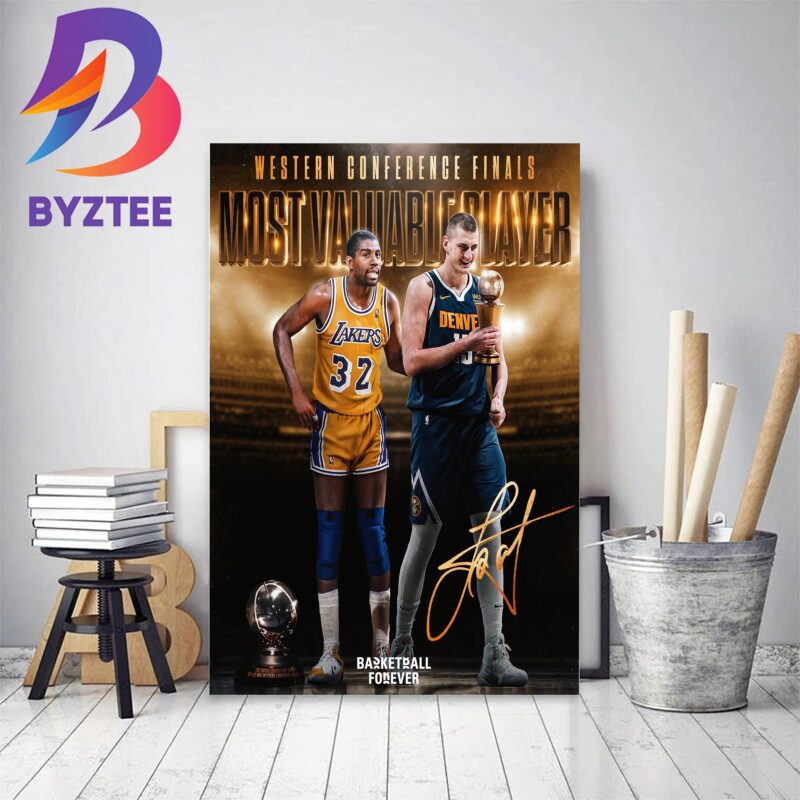 Denver Nuggets Nikola Jokic Wins The Magic Johnson Trophy For 2023 ...