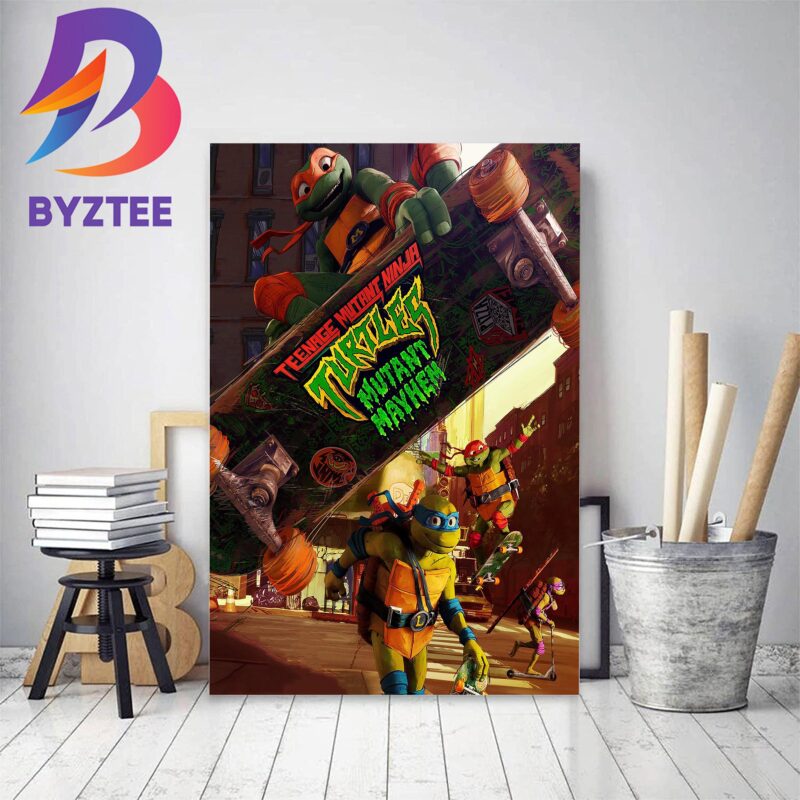 New Poster For Teenage Mutant Ninja Turtles Mutant Mayhem Home Decor ...