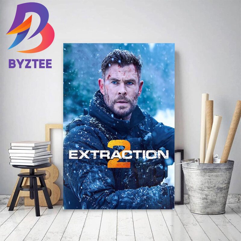 Official Extraction 2 New Poster Home Decor Poster Canvas - Byztee