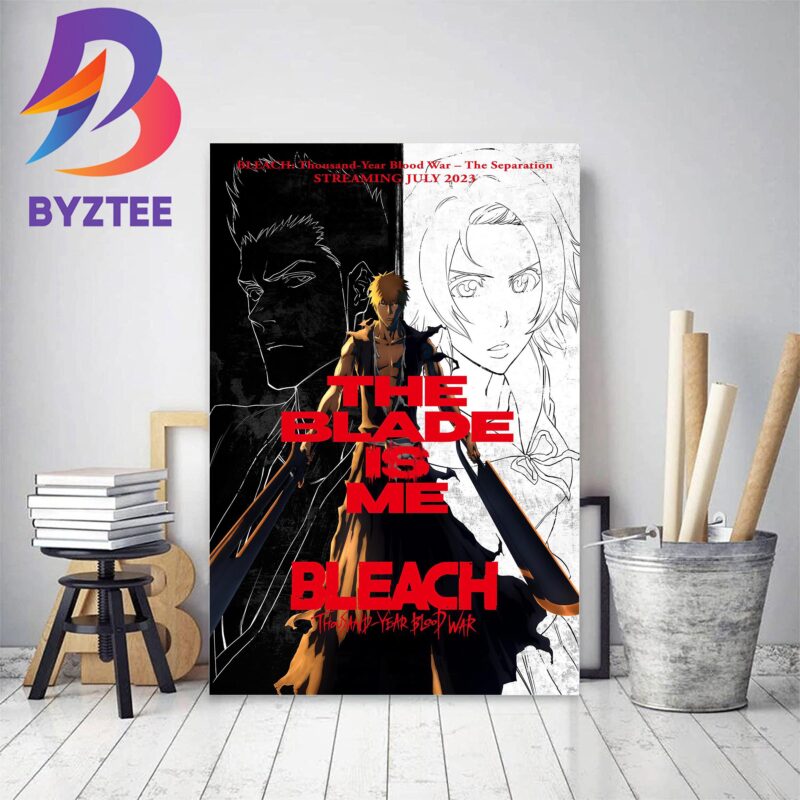 Official Poster For Bleach Thousand-Year Blood War Home Decor Poster ...