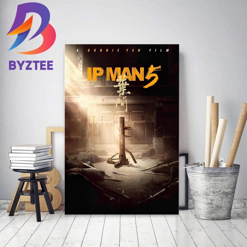 Official Poster For IP MAN 5 Of Donnie Yen Home Decor Poster Canvas ...