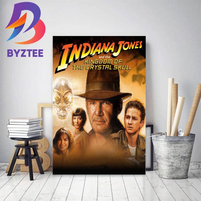 Official Poster Indiana Jones And The Kingdom Of The Crystal Skull Home ...