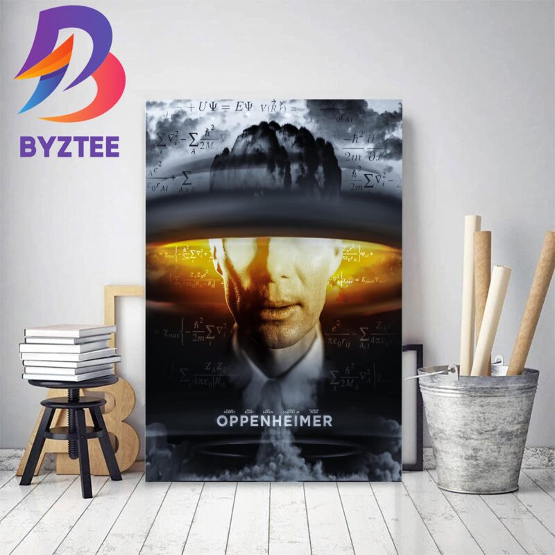 Oppenheimer New Poster Movie By Fan Art Decor Poster Canvas - Byztee