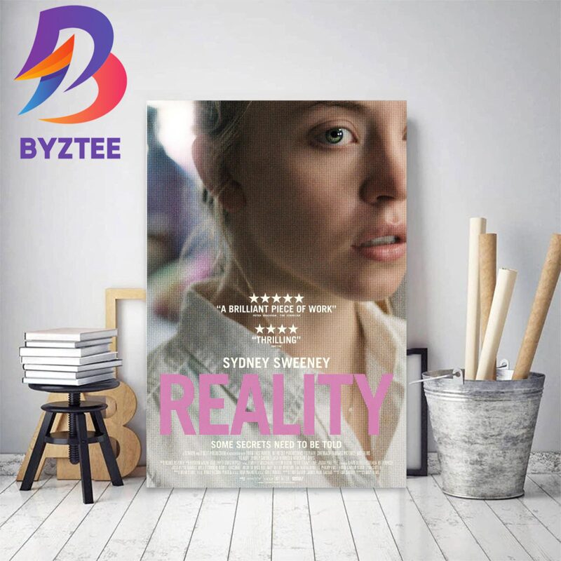 Reality New Poster With Starring Two-Time Emmy Nominee Sydney Sweeney ...