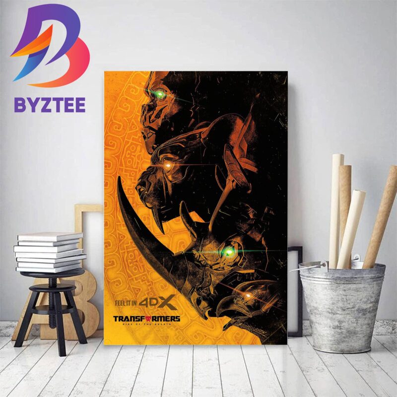 Transformers Rise Of The Beasts New Poster Of 4DX Home Decor Poster ...