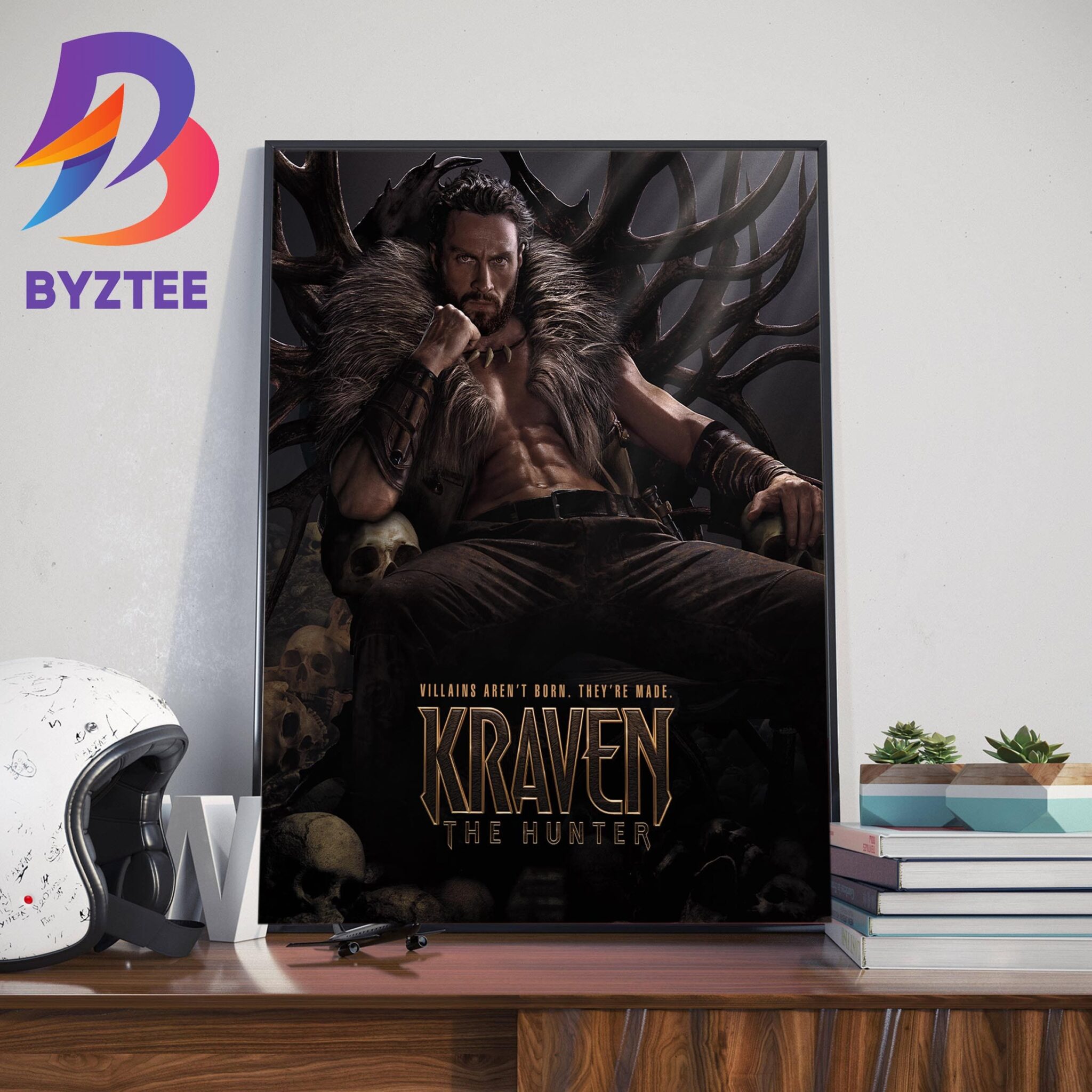 Aaron Taylor-Johnson Is Kraven The Hunter In Official Poster For Kraven ...