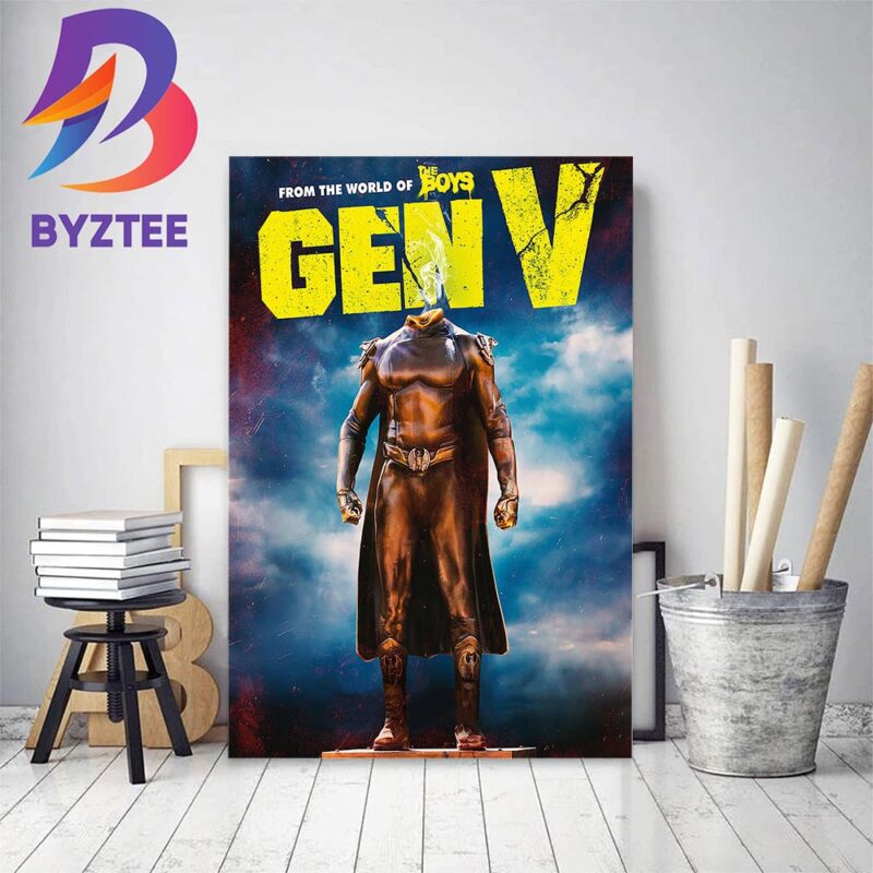 Official Gen V Teaser Poster Home Decor Poster Canvas - Byztee