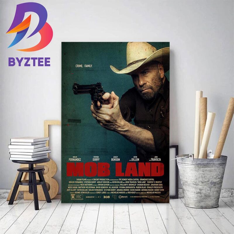 Official Poster For Mob Land Home Decor Poster Canvas - Byztee
