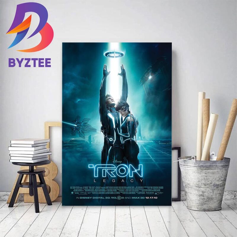 Official Poster Tron Legacy Of Disney Home Decor Poster Canvas - Byztee