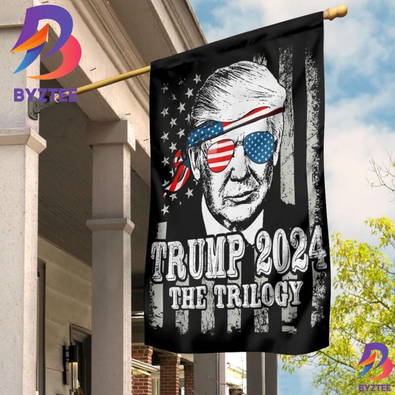 Trump 2024 Flag American Flag Vintage Donald Trump The Trilogy Donald ...