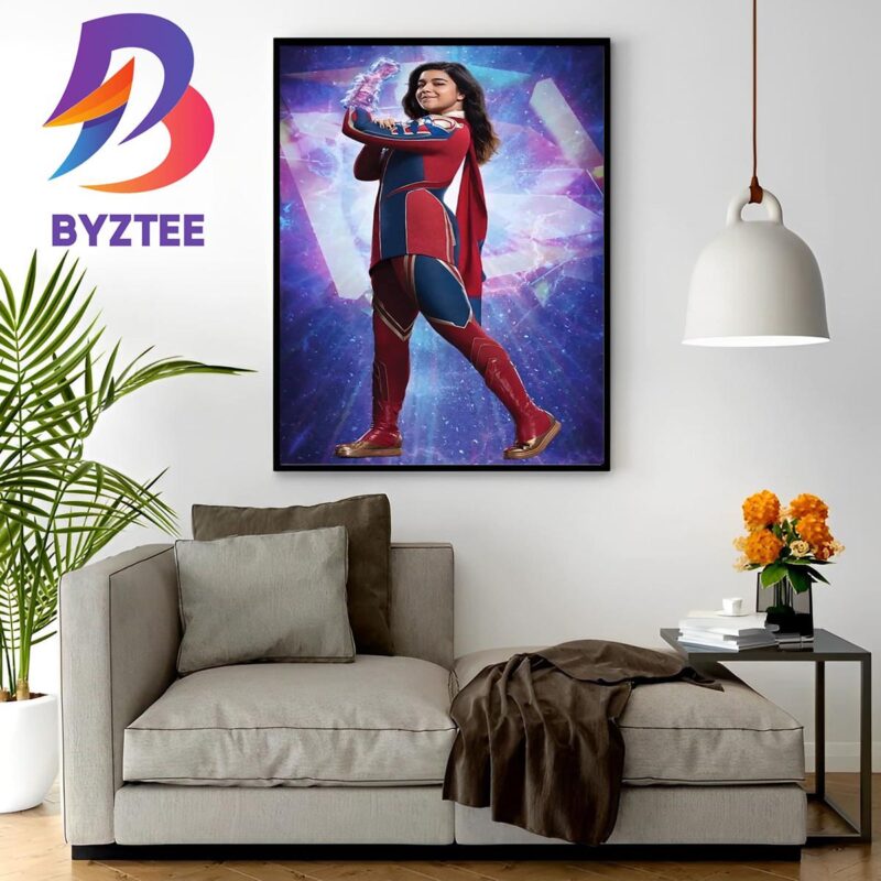 Ms Marvel Promo Art Home Decor Poster Canvas - Byztee