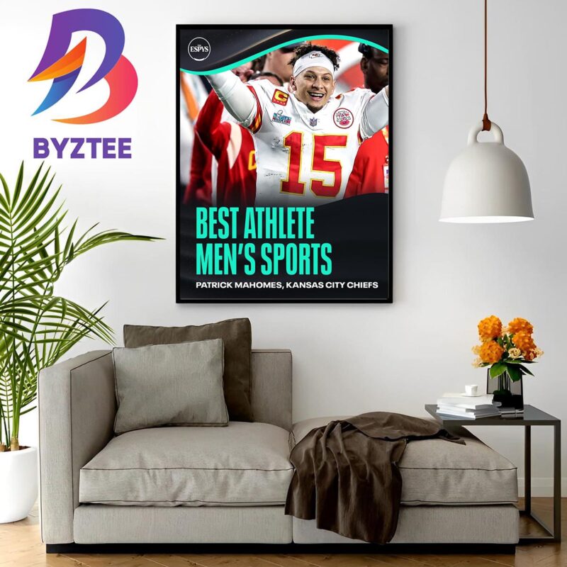Patrick Mahomes Wins The 2023 ESPY Best Athlete In Mens Sports Home ...