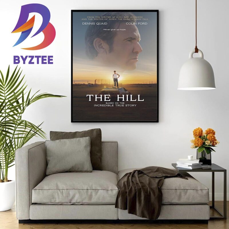 The Hill Official Poster Of Dennis Quaid Home Decor Poster Canvas - Byztee