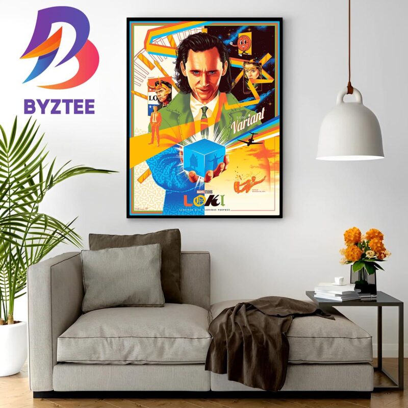 Loki Season 2 Of Marvel Studios New Poster Art By Fan Wall Decor Poster ...