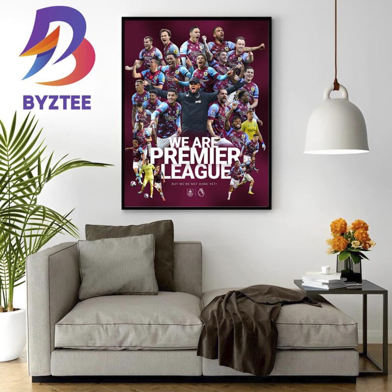 Welcome Back To The Premier League 2023-24 Burnley And Vincent Kompany ...