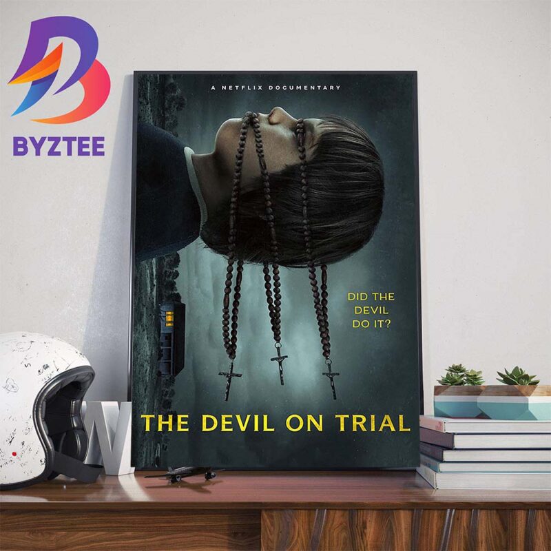 Official Poster For The Devil on Trial Wall Decor Poster Canvas - Byztee