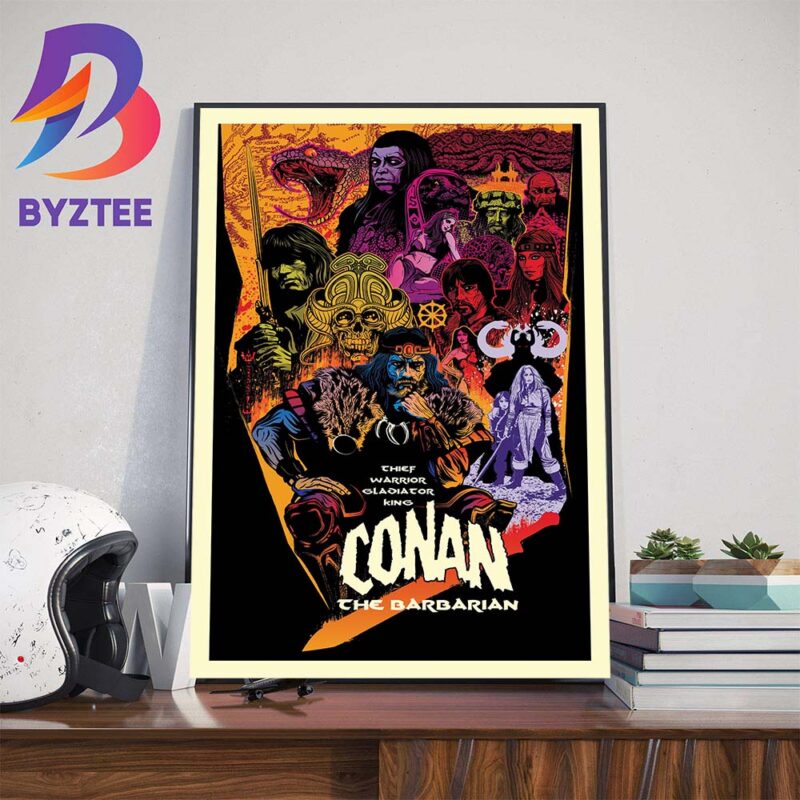 Conan The Barbarian Wall Decor Poster Canvas - Byztee