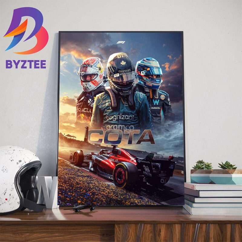 New Poster For F1 Race Week United States GP Wall Decor Poster Canvas ...