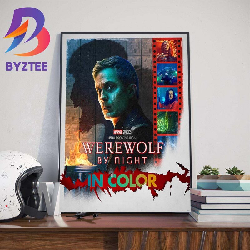 Werewolf By Night in Color Official Poster Wall Decor Poster Canvas ...