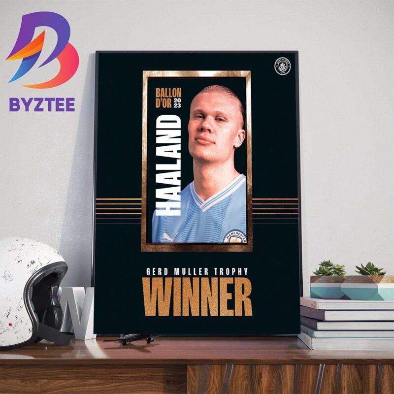 Congrats to Manchester City Erling Haaland is The Gerd Muller Trophy ...