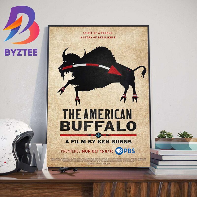 Official Poster For The American Buffalo of Ken Burns film Wall Decor ...