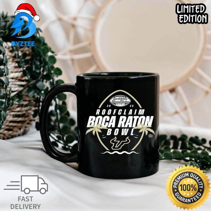 2023 Boca Raton Bowl Team USF College Football Bowl Custom Mug - Byztee