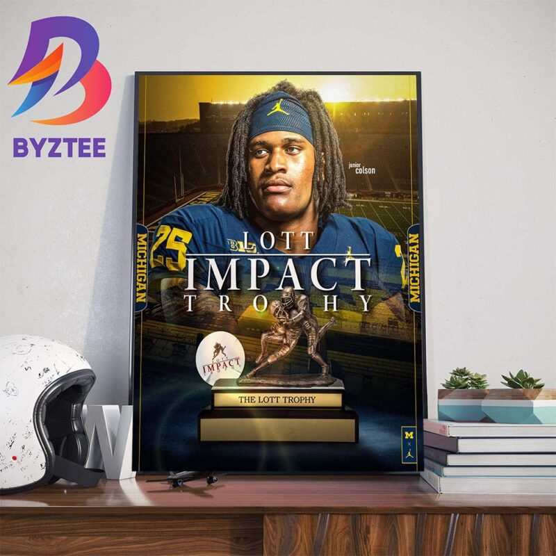 Congrats To Michigan Football Player Junior Colson Is The Winner Of The ...