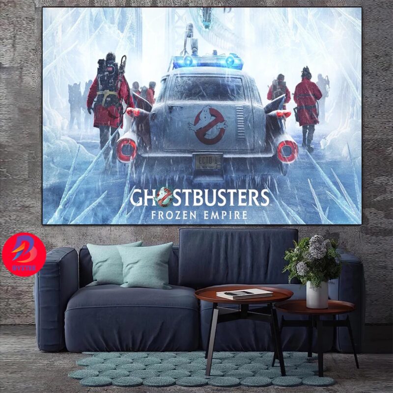 Official Ghostbusters – Frozen Empire Poster Unites Ghostbusters New ...