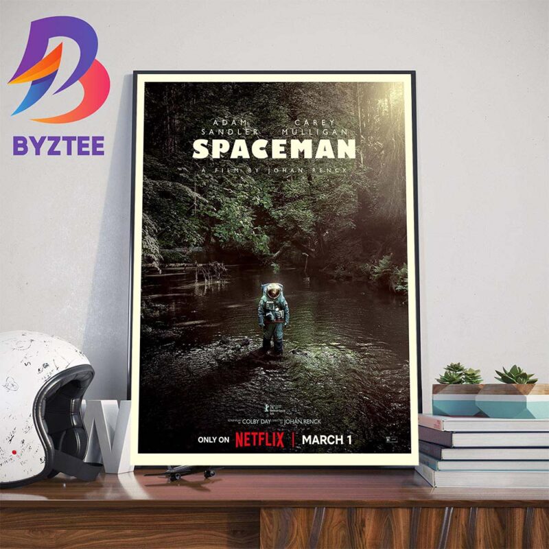 Official Poster For Spaceman Wall Decor Poster Canvas - Byztee